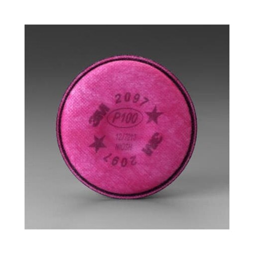 3M 2097 P100 Particulate Filters with Nuisance Level Organic Vapor ...