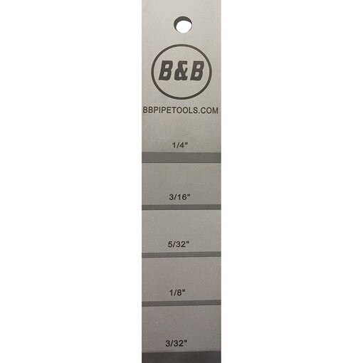 B&B Pipe Tools 2132 Stepped Pipe Wedge - Large