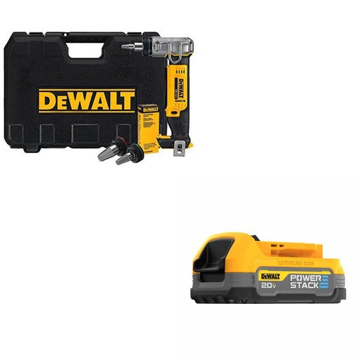 DeWalt DCE400B PEX Expander Kit W/ FREE DCBP034 Compact Battery