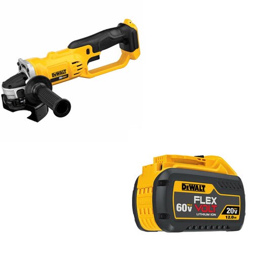 DeWalt DCG412B 20V MAX Cut-Off Tool W/ DCB612 20V/60V MAX FLEXVOLT 12Ah ...