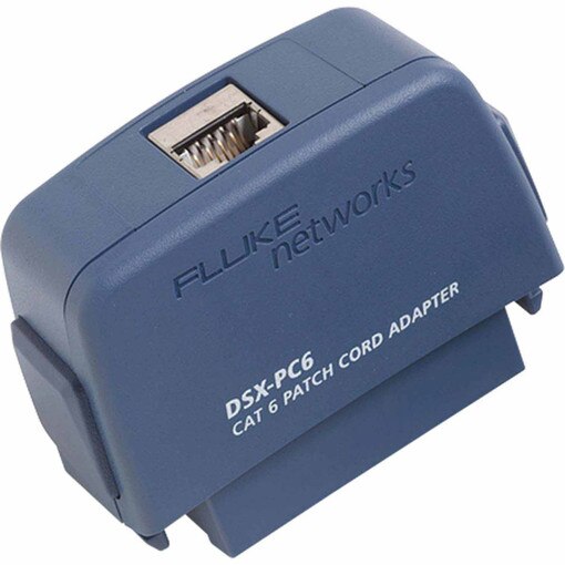 Fluke DSX-PC6 Single DSX CAT 6 Adapter with Shielded CAT 6 Patch Cord ...