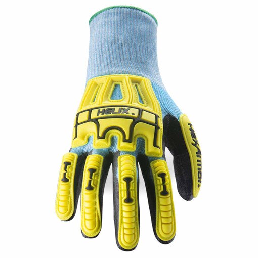 HexArmor 3012 Helix A5 15G HPPE Glass Blend Impact PU Dip High-Flex ...