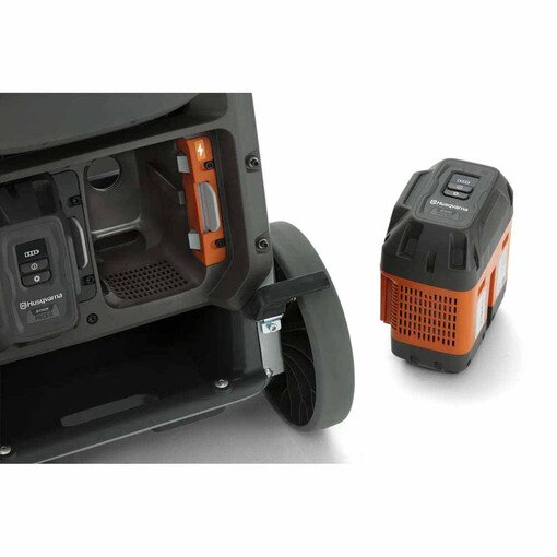 Husqvarna 970519601 DE 120 H PACE Dust Extractor with 94V PACE Battery ...