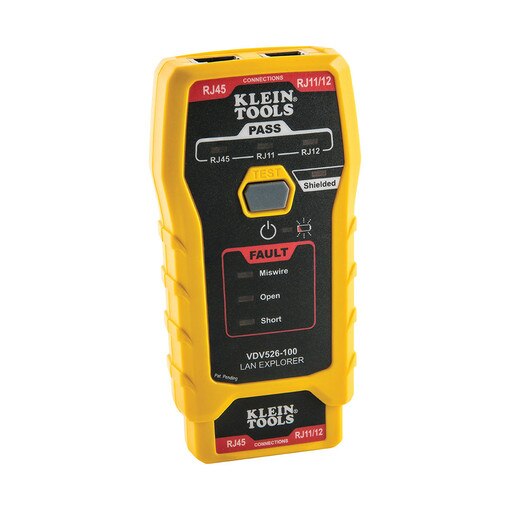 Klein VDV526100 Network Cable Tester, LAN Explorer® Data Cable Tester ...