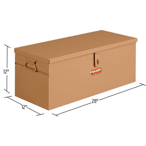 Knaack 28 28" x 12" x 12", 2.3 cu ft Steel Hand Tool Chest Storage Box