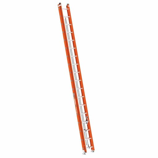 Metal Tech E-ELFB36T1A 36' Buildman Fiberglass Extension Ladder, Type ...