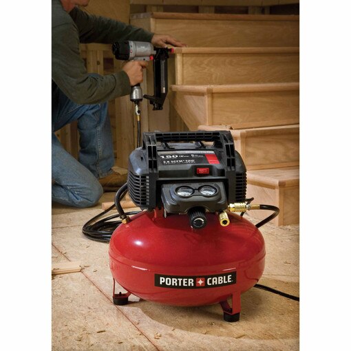 Porter Cable C2002 150 PSI 6 Gallon Oil-Free Pancake Compressor