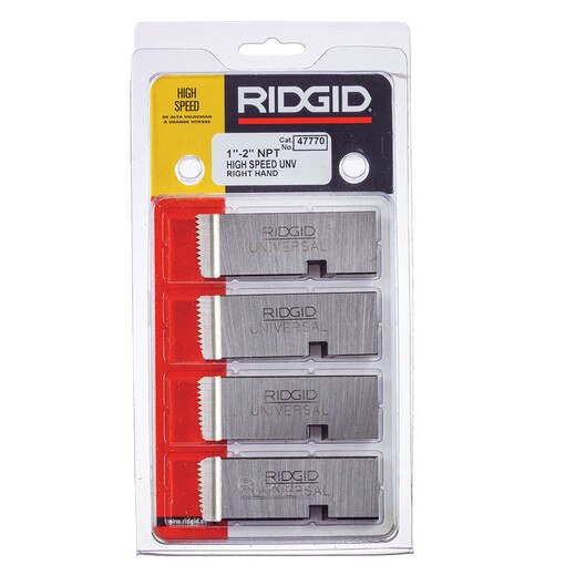 RIDGID 47780 1/4" to 3/8" - 18 NPT Universal Dies High Speed for ...