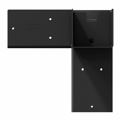 Simpson Strong-Tie SAGE-C44-KT2 (4x4) Sage-C Black Powder-Coated Corner ...