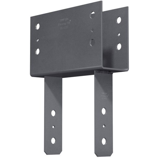 Simpson Strong-Tie CC48 (4x Beam, 8x Post) Heavy-Duty Column Cap ...