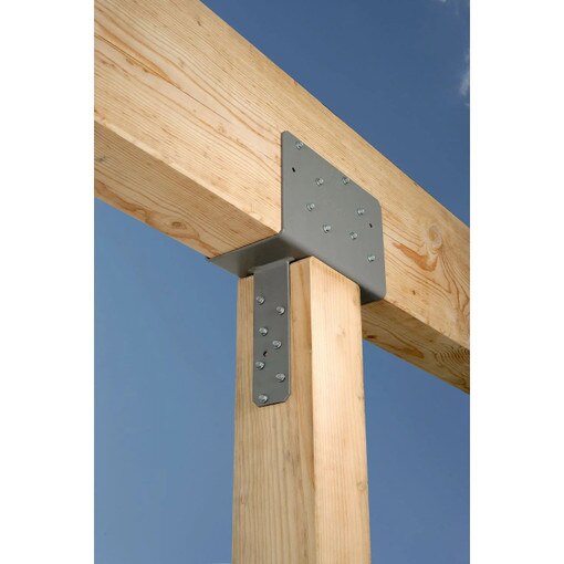 Simpson Strong-Tie CCQ48-SDS2.5HDG Quick-Install HDG Column Cap with ...