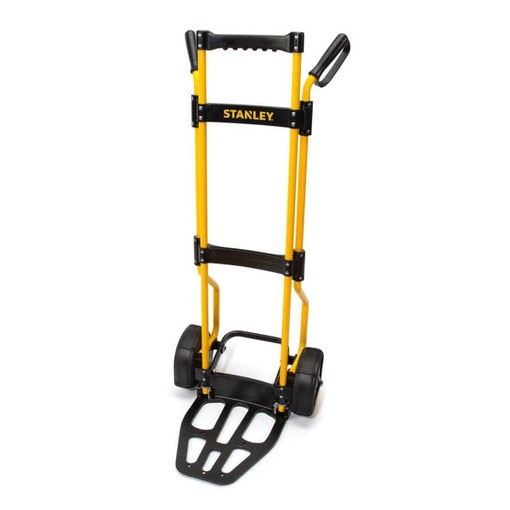 Stanley SXWT-FT591 Heavy-Duty Solid Wheel Folding Hand Truck with 400 ...