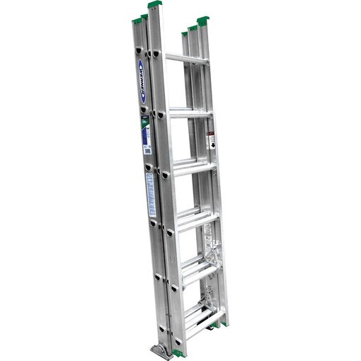 Werner D1216-3 16ft Type II Compact Aluminum Extension Ladder